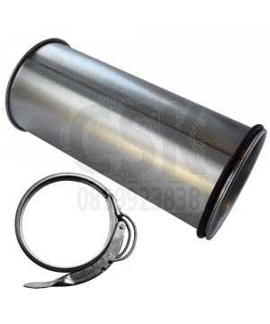 CSK Hardware ร้านฮาร์ดแวร์ที่ดีที่สุดในไทย ราคาถูก Slip duct Dia 100 mm Galv ข้อต่อท่อ ยืดหด