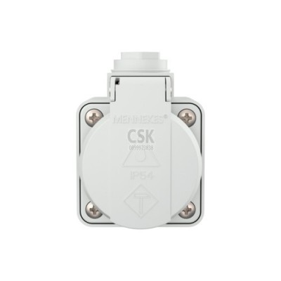 CSK Hardware ร้านฮาร์ดแวร์ที่ดีที่สุดในไทย ราคาถูก MENNEKES 10081 grey ปลั๊กตัวเมียติดลอยรุ่น ...